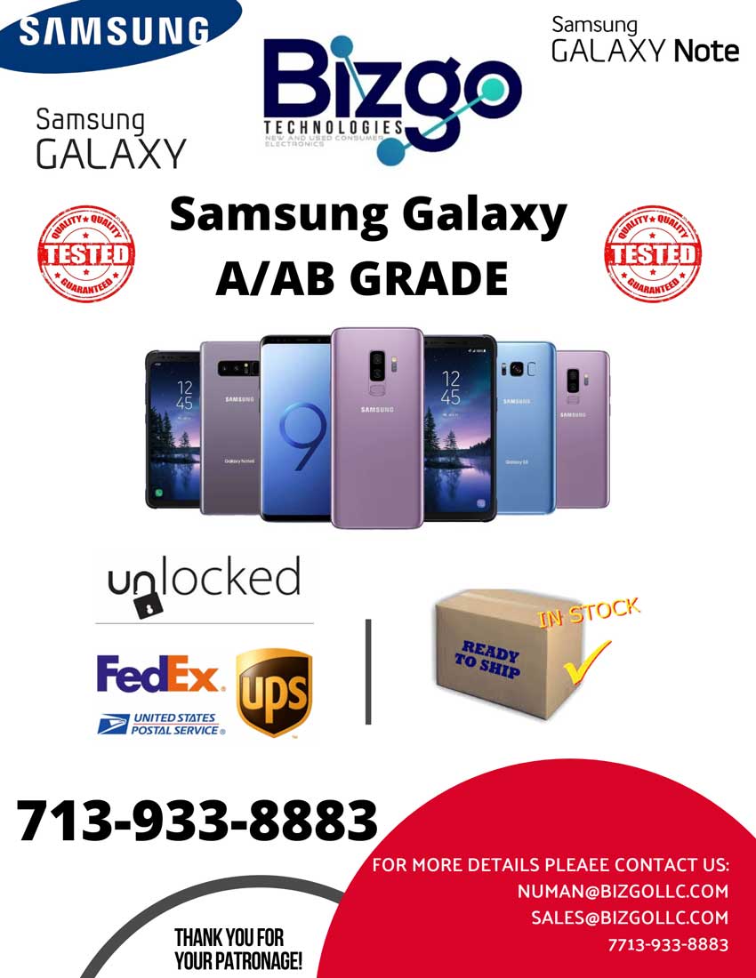 Samsung Galaxy Mobile Phones | Wholesale Distributor Cell Phones