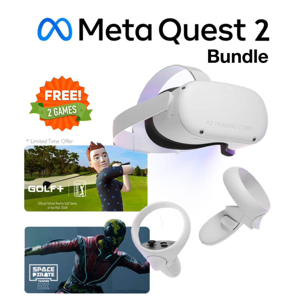 Meta Oculus Quest 2 128GB with 2 FREE Games | Cellular Stockpile