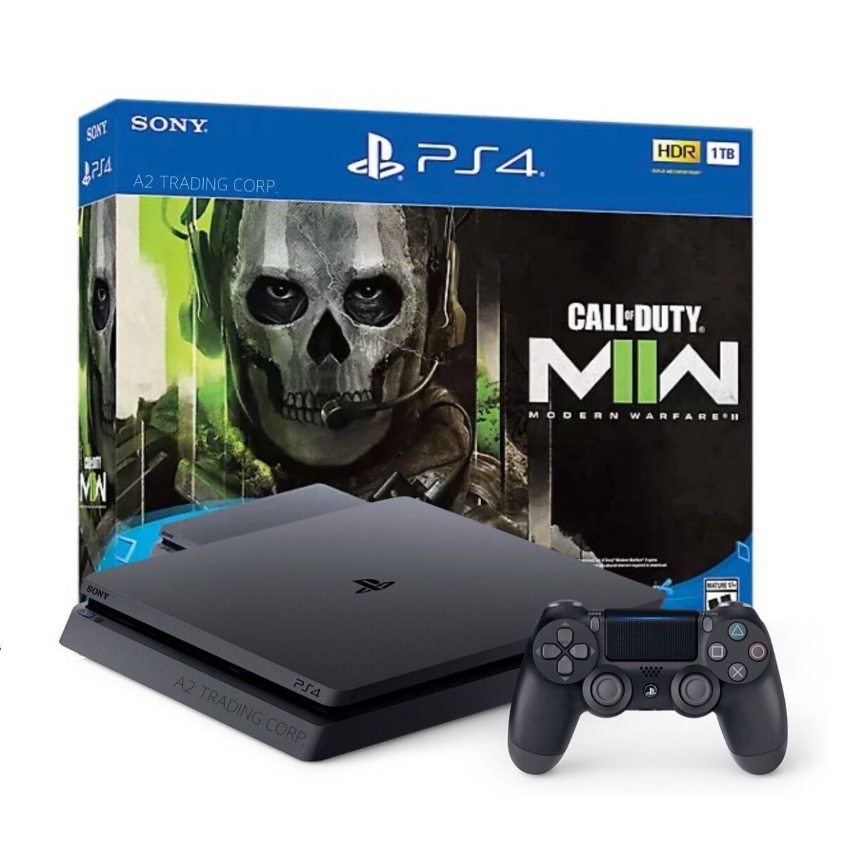 Sony PS4 Slim 1TB - Call of Duty MW2 Bundle | Cellular Stockpile