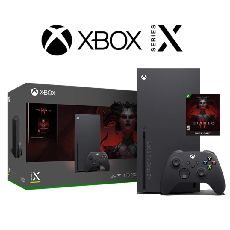 Microsoft Xbox Series X 1TB Console – Diablo IV Bundle | Cellular Stockpile