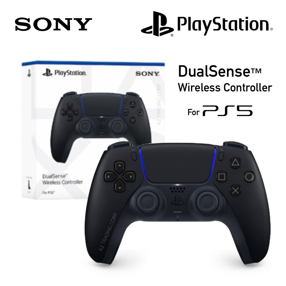 Sony PlayStation 5 - DualSense Wireless Controller - Black | Cellular ...