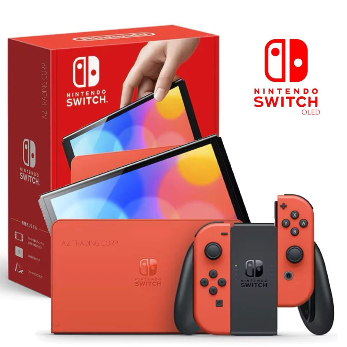 Nintendo Switch OLED Mario Red Edition | Cellular Stockpile