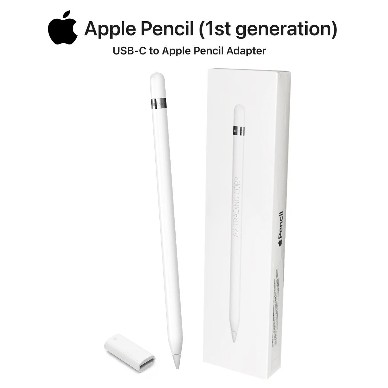 Apple Pencil (1st Gen.) with USB-C to Pencil Adapter | Cellular Stockpile