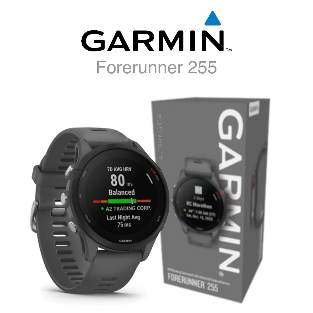 Garmin Forerunner 255 GPS 46mm Running Smartwatch | Cellular Stockpile