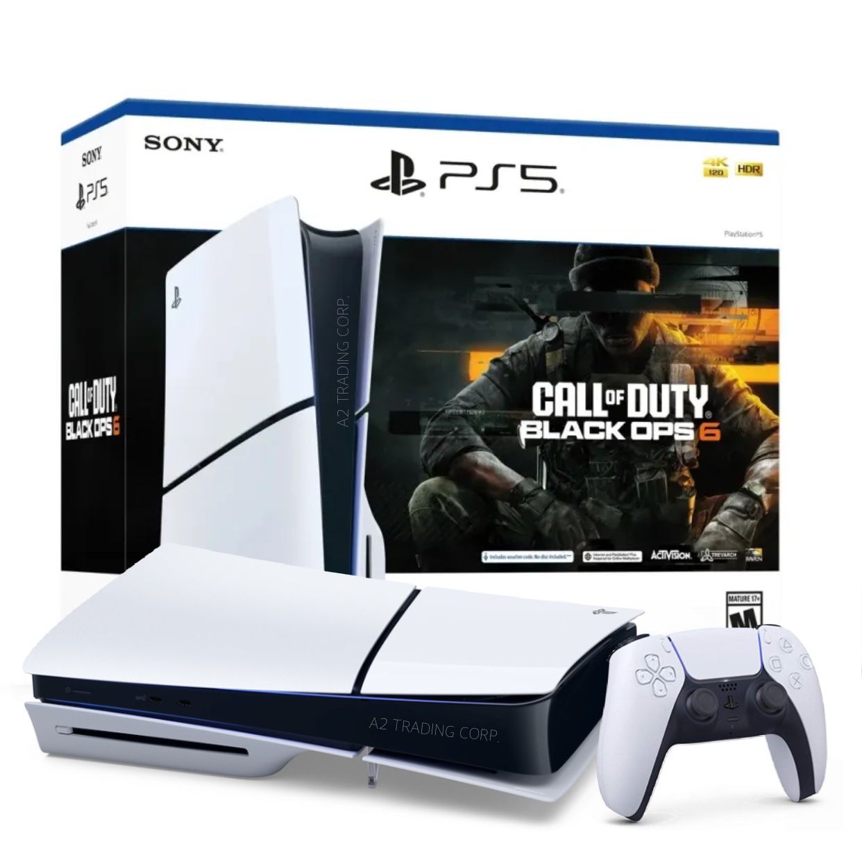 Sony PlayStation 5 Slim 1TB Disc – Call of Duty: Black Ops 6 Bundle | Cellular Stockpile
